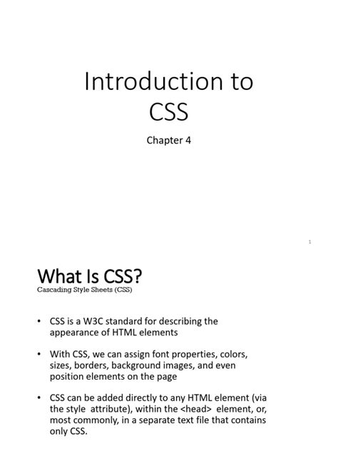 Chapter4 Css Pdf Notation Written Communication
