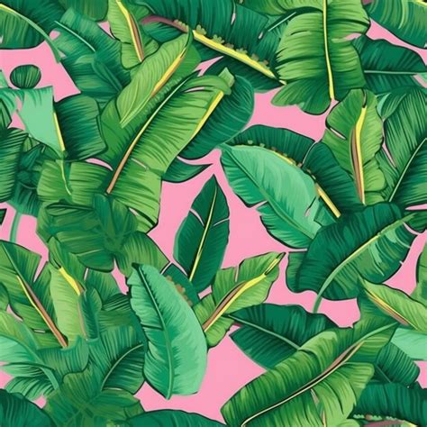 Pink Background With Green Leaves At Brianna Rocher Blog