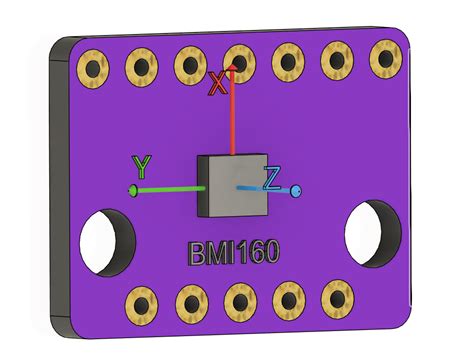 bmi160 board orientation problem sensors arduino forum