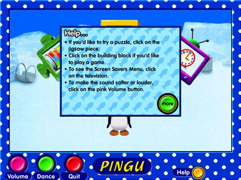 Screenshot Of Pingu A Barrel Of Fun Windows 1997 Mobygames