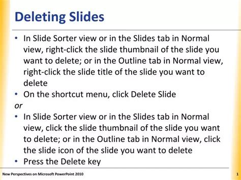Ppt Deleting Slides Powerpoint Presentation Free Download Id5462988