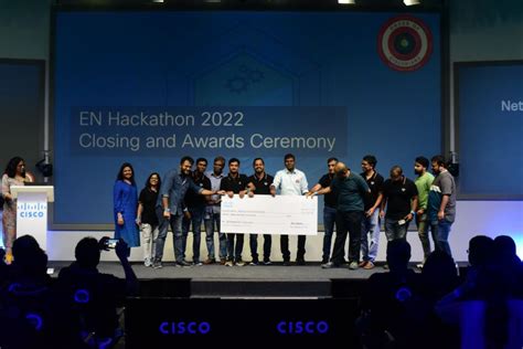 Sathyamoorthy N On Linkedin Cisco En Hackathon 2022 Winners