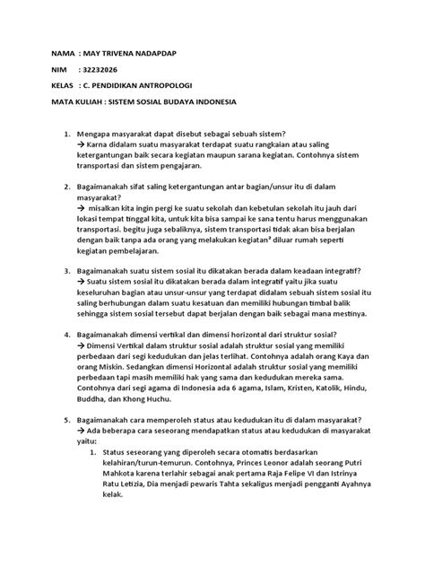 Ssbi Pdf Ilmu Sosial