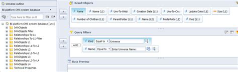 Reports Based On Unx Universe From Bi Platform Cms System Database
