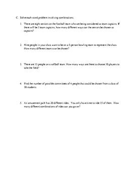 Permutations And Combinations Notes And Practice By Operation Mathematics