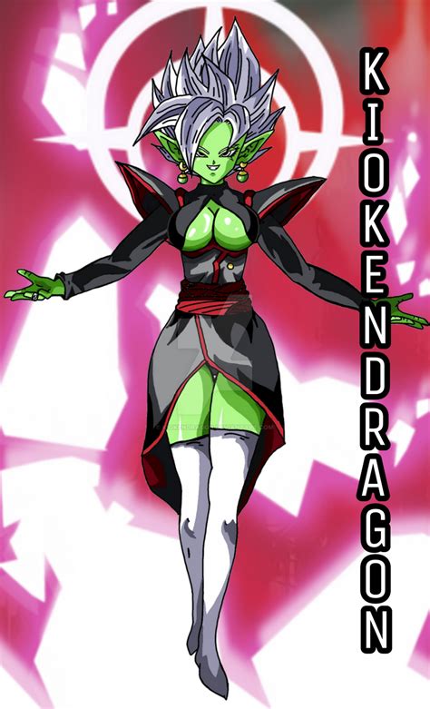 Female Fused Zamasu By Kiokendragon On Deviantart