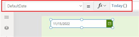 Set Default Date In Power Apps Date Picker