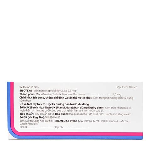 Bisotexa 25 Mg Bepharco