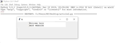 Python GUI Programming With Tkinter - BTech Geeks