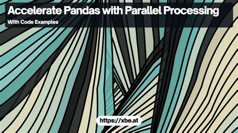 Giuseppe Canale Cissp On Linkedin Accelerating Pandas With Parallel
