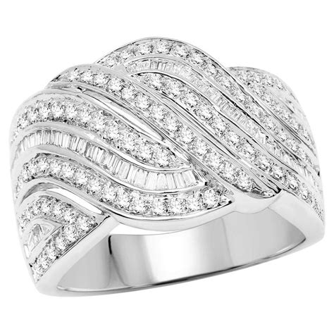 091 Ctw White Diamond White Diamond 14 White Gold Ring For Sale At