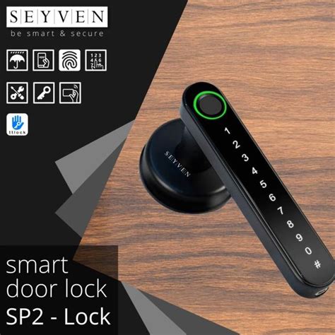 Jual Seyven Smart Lock With App Kunci Digital Kunci Pintar Smart Door Lock Shopee Indonesia