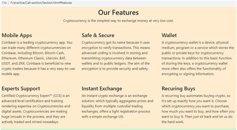 GitHub Utkarshaingale Cryptocurrency Call Sections Call Different Sections Of The Bootstrap