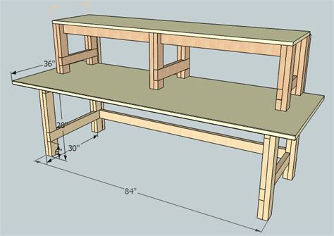Wood Electronic Workbench ~ Wooden Steps Tool Plans