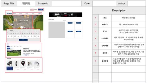 화면설계 사용자인터페이스 Ui 요구사항