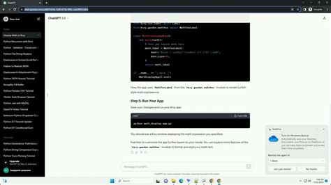 How To Display Math Text In Kivy Python Youtube