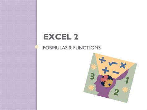 PPT Formulas Functions PowerPoint Presentation Free Download ID