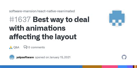 Best Way To Deal With Animations Affecting The Layout · Software Mansion React Native Reanimated
