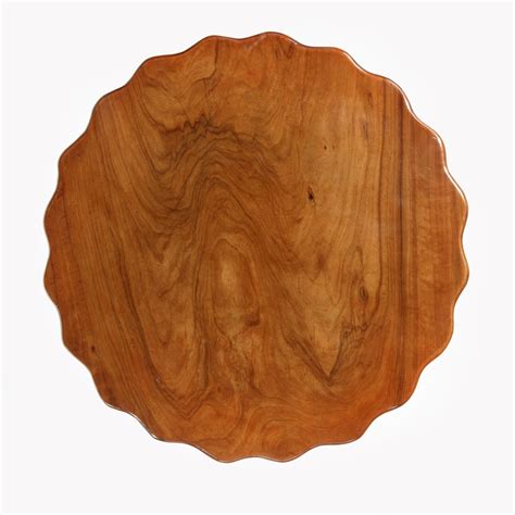 A Pair Of Italian Solid Olive Wood Side Tables Wick Antiques