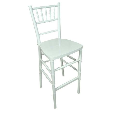 29 White Chiavari Barstool La Vie Event Rentals