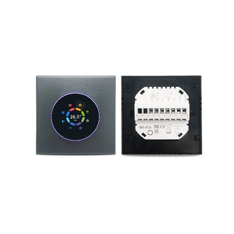 Programmable Thermostat Modbus Digital Fcu Fan Coil Room Wifi Smart Thermostat Wifi Thermostat