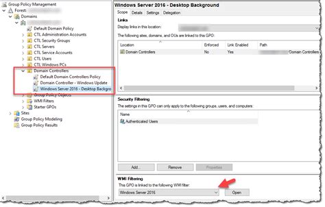 Windows Server Changing The Background Image Using GPO