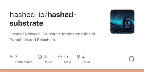 Github Hashed Iohashed Substrate Hashed Network Substrate