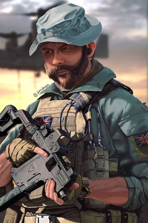 Captain Price By Sandman4k On Deviantart