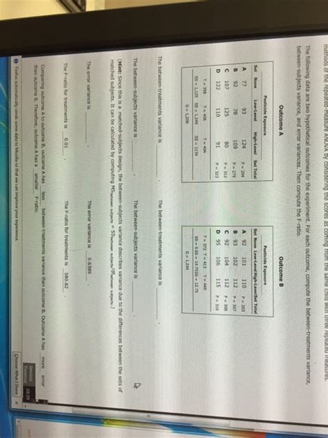 5 using calculations to compare samples with