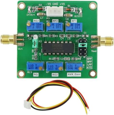 Uaf42 Active Pass Low Pass Filter Module Adjustable High Passlow Pass