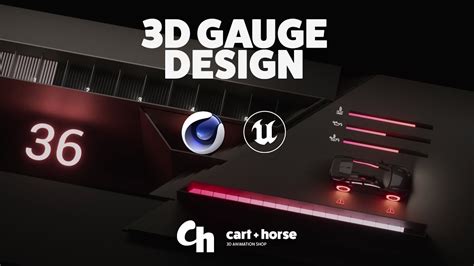 3d Gauge Design Overview Unreal Engine And Cinema 4d Youtube