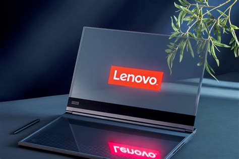 Lenovo Presents Worlds First Laptop With Transparent MicroLED Screen DesignTAXI Com