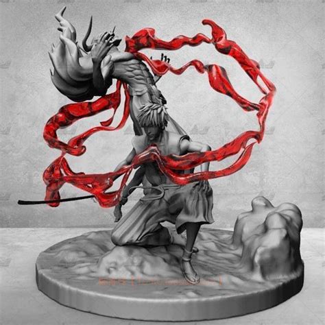 Bleach Kurosaki Ichigo 3d Printing Model Stl 3d Printing Models