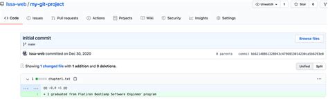 git local repo and github remote repo the startup