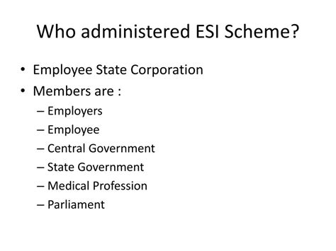 Ppt Employee State Insurance Act Powerpoint Presentation Free Download Id