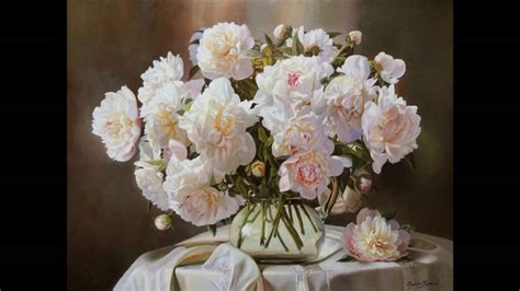 Цветы в живописи современных художников Youtube