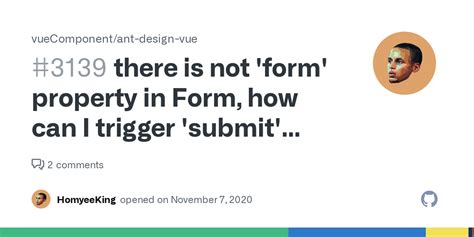 There Is Not Form Property In Form How Can I Trigger Submit Event