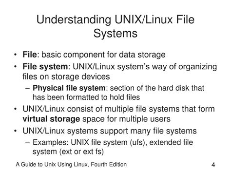 Ppt A Guide To Unix Using Linux Fourth Edition Powerpoint
