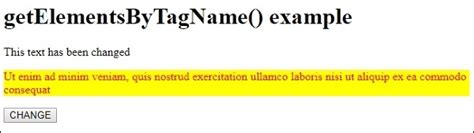 HTML DOM getElementsByTagName 用法及代码示例 纯净天空
