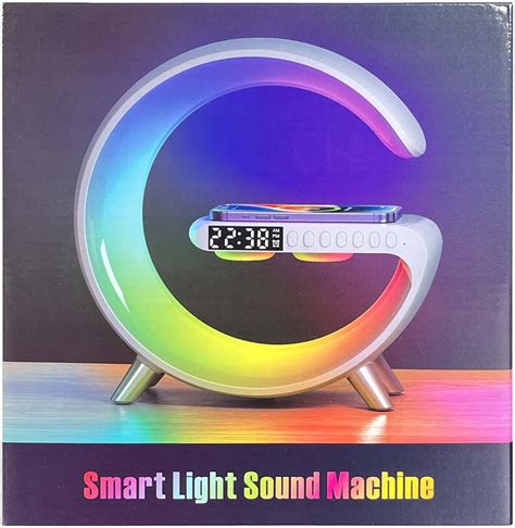 Itop Smart Light Sound Machine With Wireless Charger Music Rhythm Atmosphere Light Bluetooth