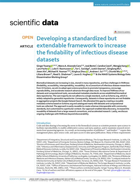 pdf developing a standardized but extendable framework to increase