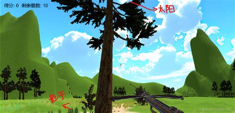 unity游戏制作之射箭游戏 unity射击游戏教程 csdn博客