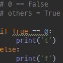 True False 파이썬 학습노트