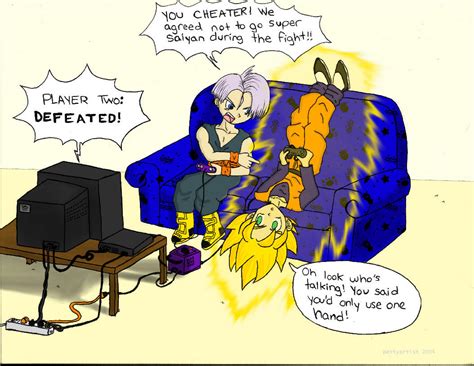 Goten And Trunks By Pettyartist On DeviantArt