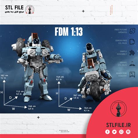 طرح سه بعدی مدل Robotech Vr 052 اس تی ال فایل