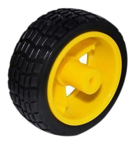 Rueda Para Motor Con Encastre Robotica Arduino