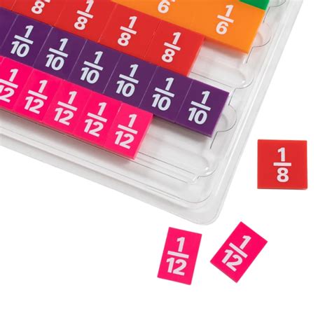 Fractiondecimal Tiles With Tray
