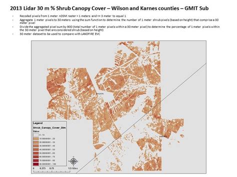 Shrub Canopy Generated From 30 M Lidar Data Download Scientific Diagram