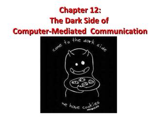 Chapter 12 Computer Mediated Communicationcmc PPT
