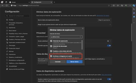 Borrar La Caché El Historial Y Las Cookies Del Navegador En 2025